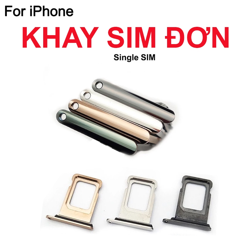 Khay Sim Đơn Cho iPhone X tới 16 Pro Max (Khay 1 Sim) | Shopee Việt Nam
