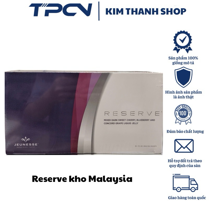 Gel Reserve Jeunesse kho Malaysia tế bào gốc trái cây giúp trẻ hoá tế ...