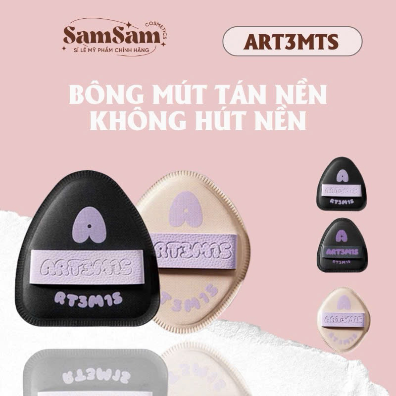 Mút Tán Kem Nền Dạng Lỏng art3m1s Hai Mặt Tiện Dụng | Shopee Việt Nam