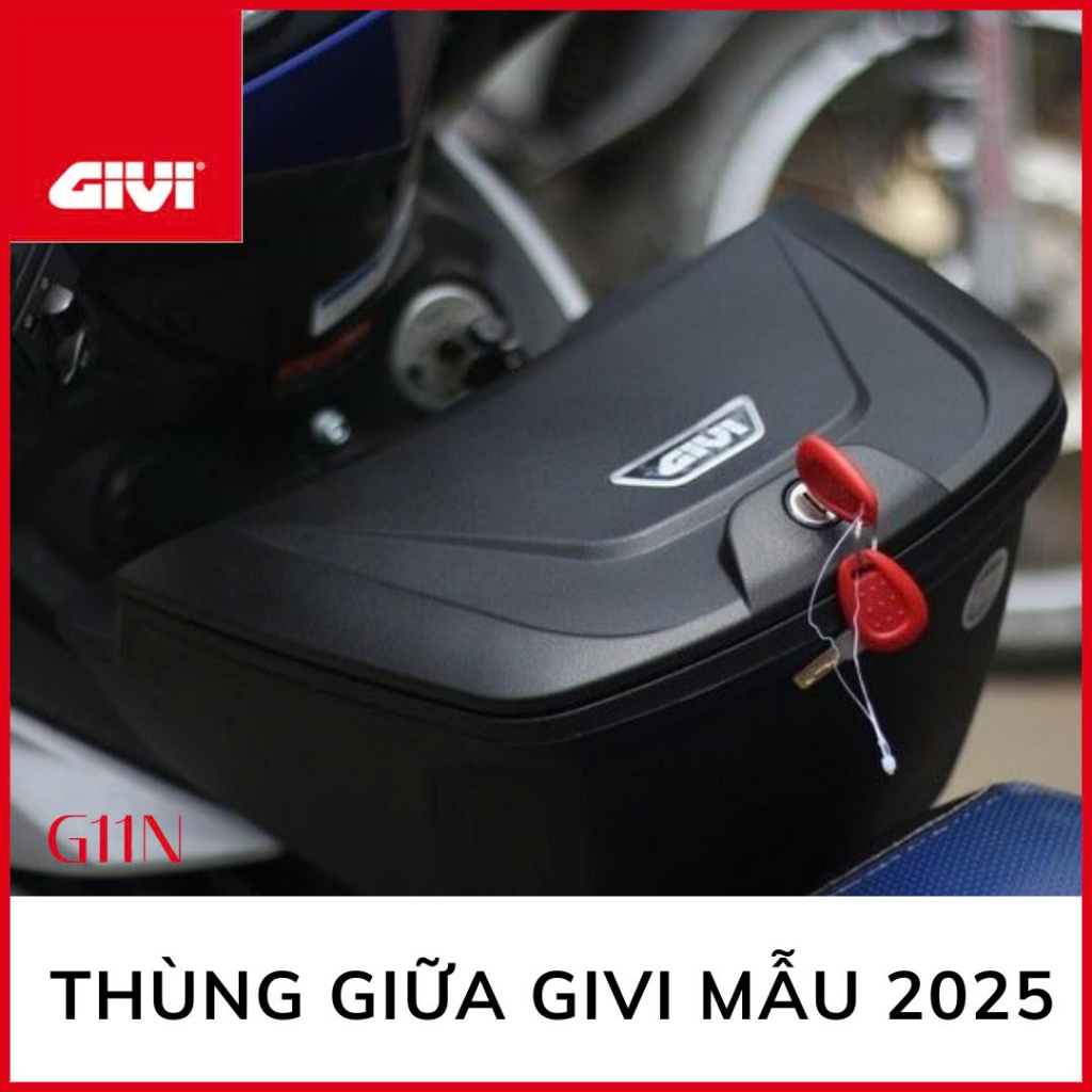 Thùng Giữa Givi G11N New 2025 – Hộp Đựng Đồ Nhỏ Gọn, Chống Nước, Siêu ...