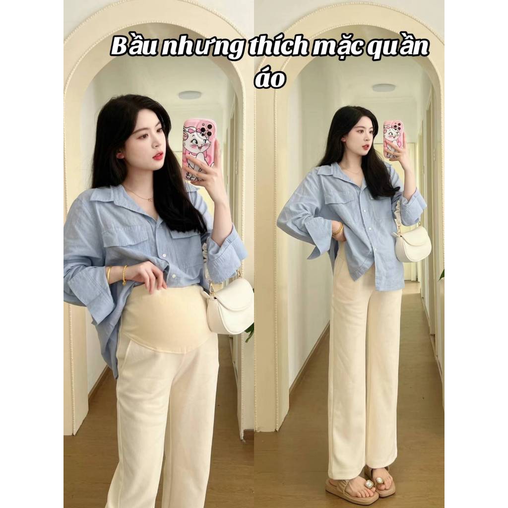 10 SET bộ đồ BẦU THỜI TRANG công sở cho bà bầu đi làm thanh lịch, thoải mái ĐƯỢC ƯA CHUỘNG ...