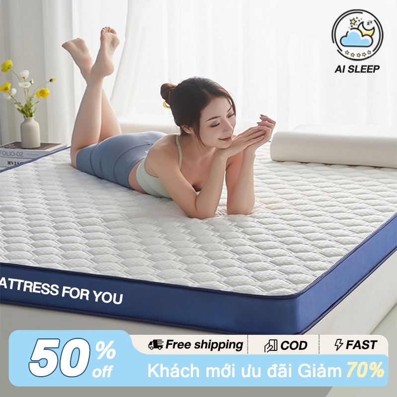 𝐀𝐢𝐒𝐥𝐞𝐞𝐩 Nệm 3 feet 3.5 feet 5 feet 6 feet màu xám/trắng gấp gọn lưu trữ hỗ trợ cột sống giảm đau ...