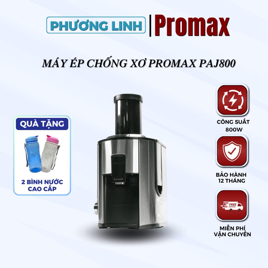 Máy ép nhanh chống xơ PROMAX PA -J800 - Công suất 800W - Chống nhỏ giọt ...