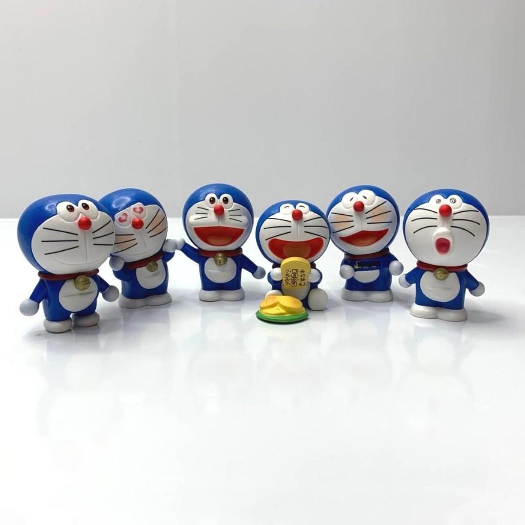 (DORAEMON) (HÀNG SẴN) Mô Hình Bộ 6 Trạng thái Doremon - Cao 5-6cm ...