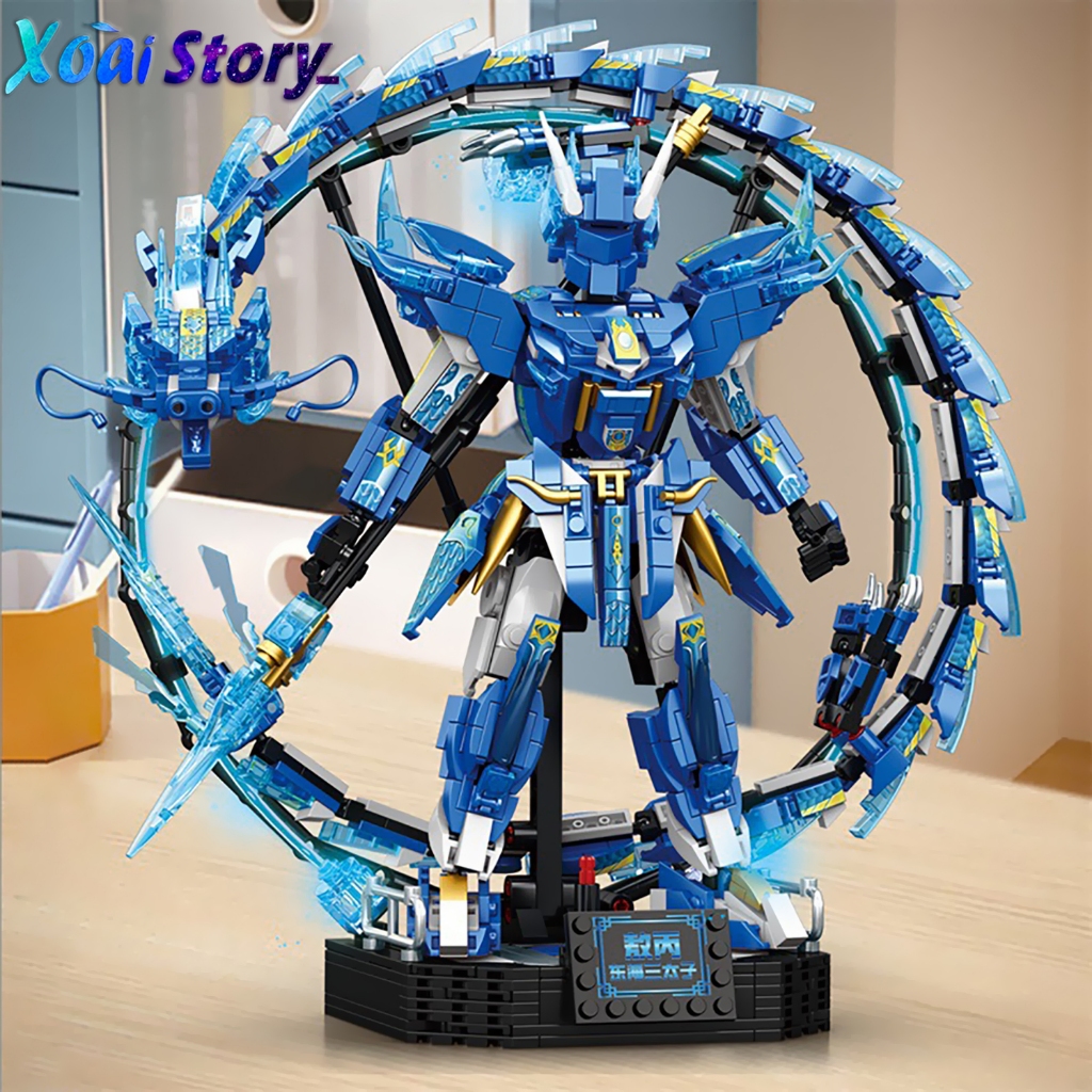 Đồ chơi lắp ráp, mô hình robot rồng Aobing Dragon size lớn mã K2028 ...