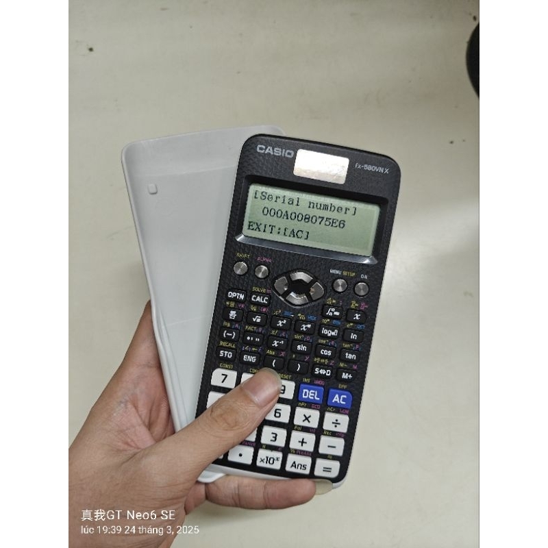 Máy tính cầm tay Casio FX 580 VN ( Hàng cũ chính hãng 100% ) | Shopee ...