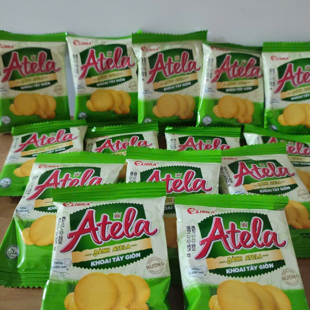 Bánh Cracker Khoai Tây LIBRA Atela Túi 500g - 1kg | Shopee Việt Nam