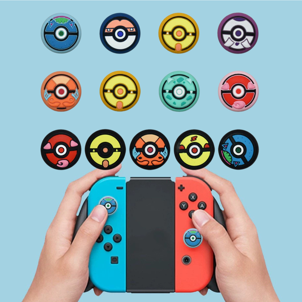 Núm Bọc Analog Nintendo Switch Pokemon Mẫu 2 Núm Bọc Analog Switch ...