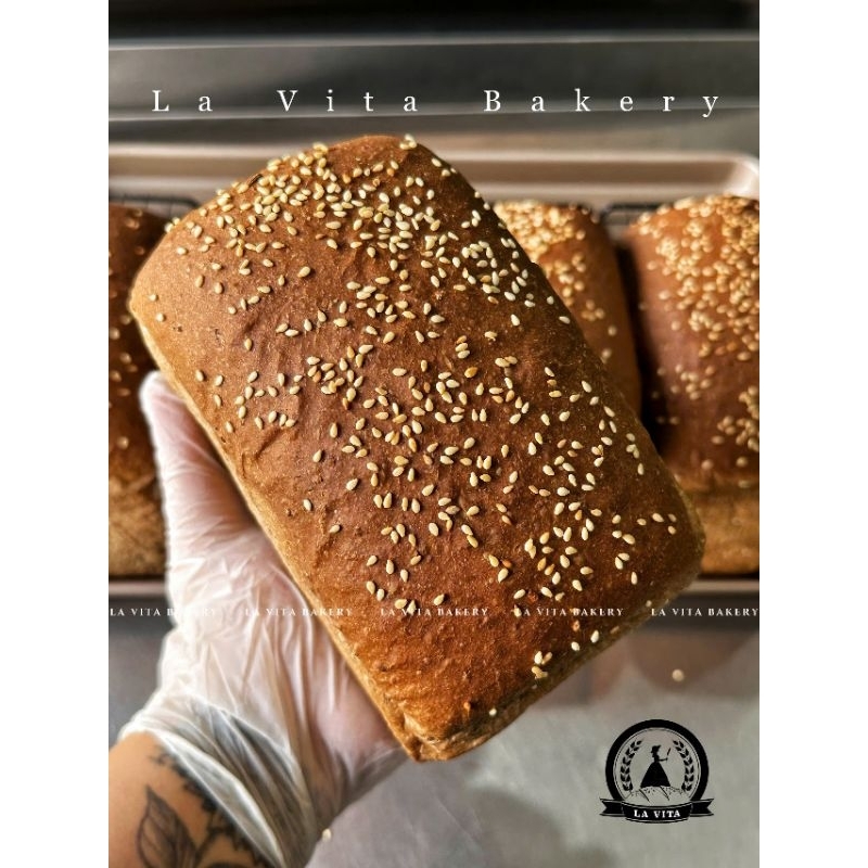 Bánh Mì Đen Nguyên Cám Ăn Kiêng Đan Mạch 400g - Danish Rye Bread 400g ...