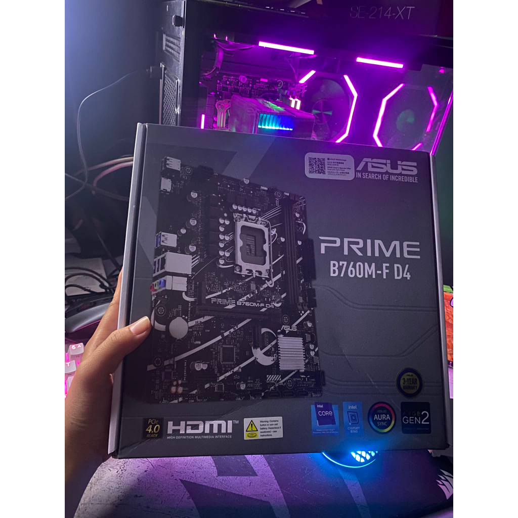 Mainboard ASUS Prime B760M-F DDR4 Main B760 D4 SOCKET LGA 1700 - Bảo ...
