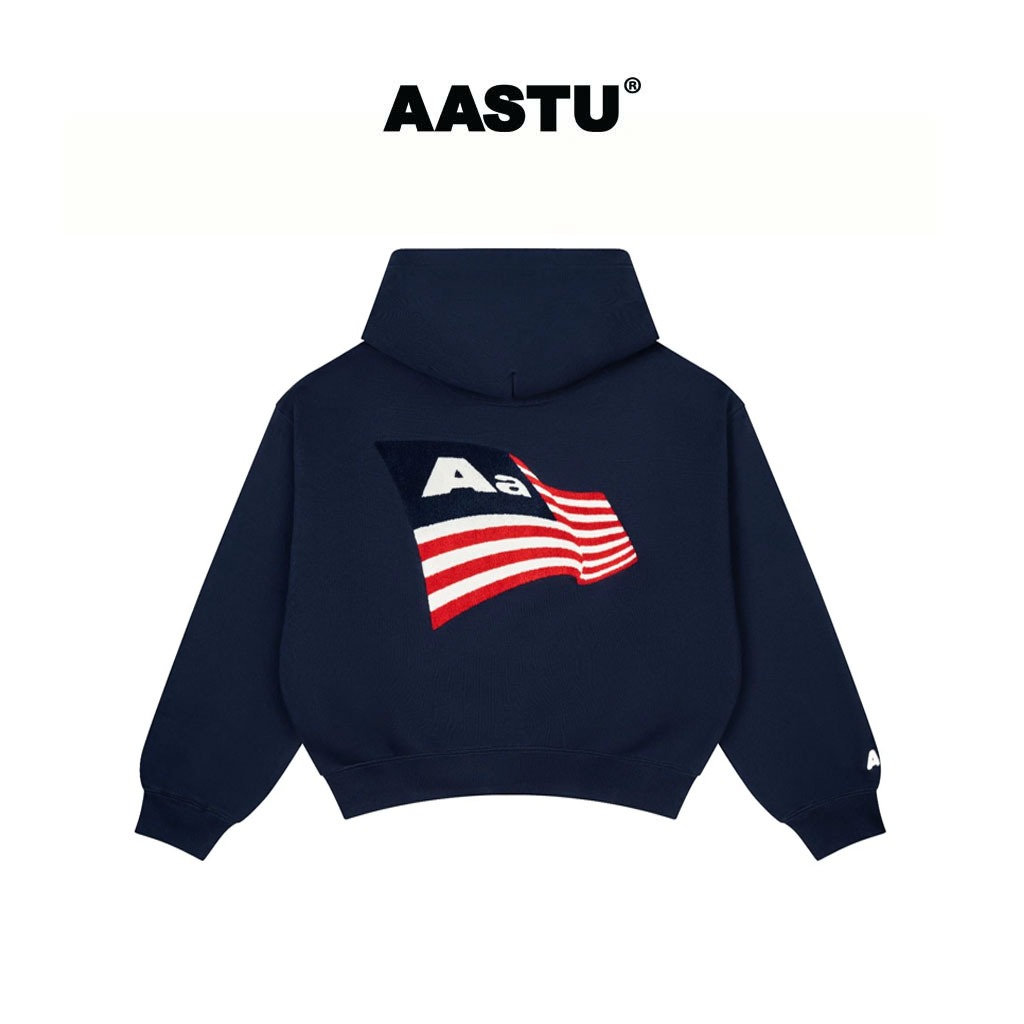 Aa stu - Áo hoodie aastu Lá Cờ Form Oversize Local Brand Unisex Vải Cotton 100% / Navy | Shopee ...