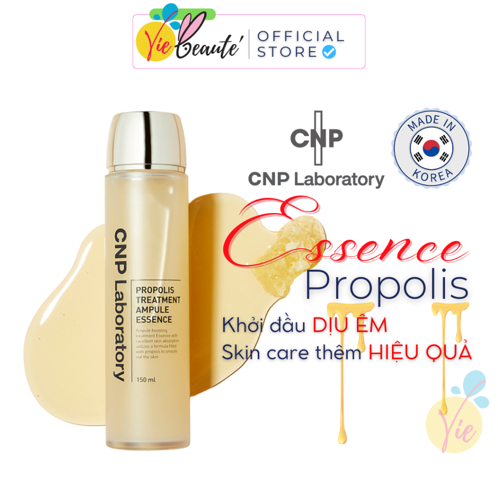 Nước Thần Toner Keo Ong CNP Propolis Treatment Ampule Essence Ngừa Lão Hoá, Cấp Ẩm, Phục Hồi Da ...