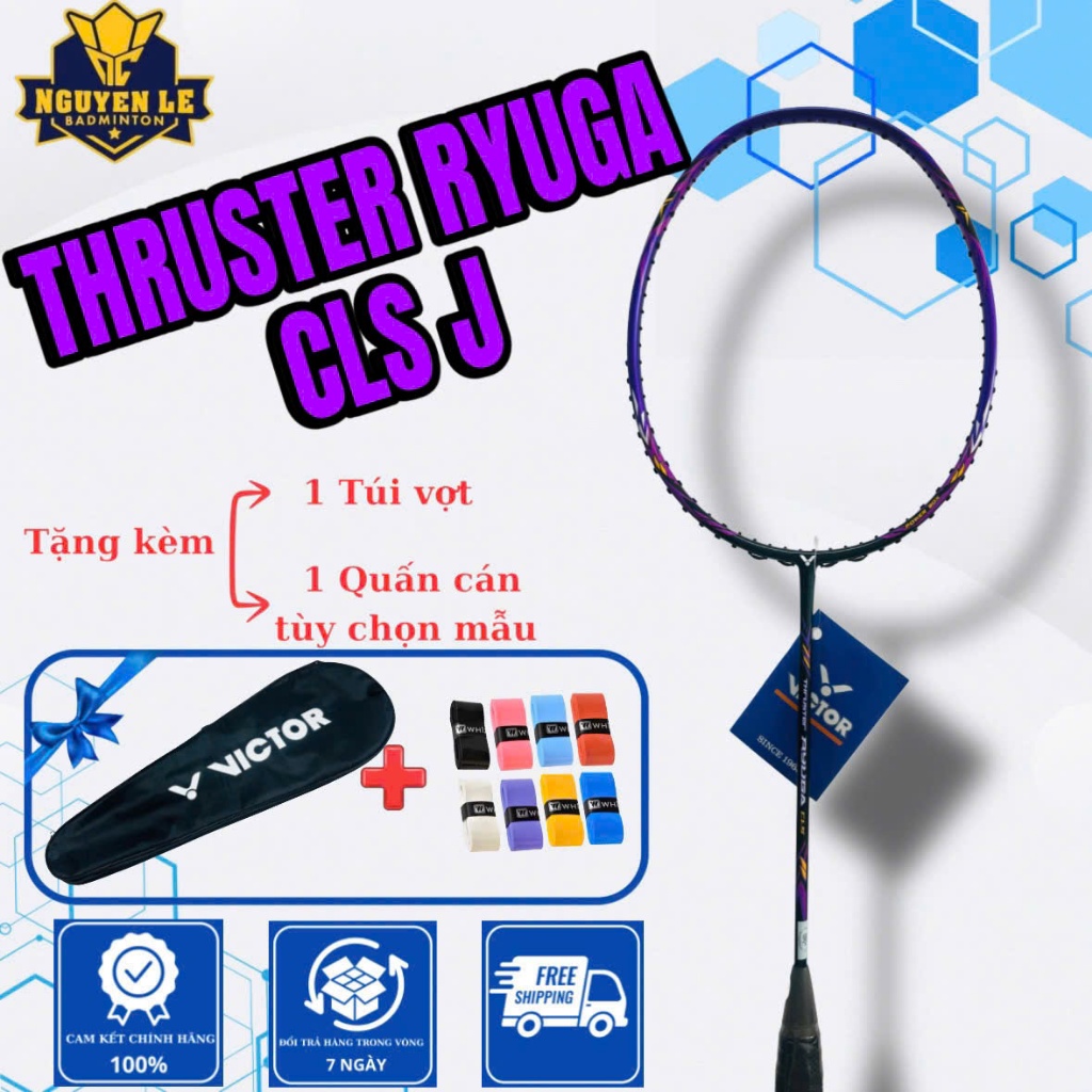 Vợt Victor Ryuga CLS chính hãng bảo hành 2 tháng | Shopee Việt Nam