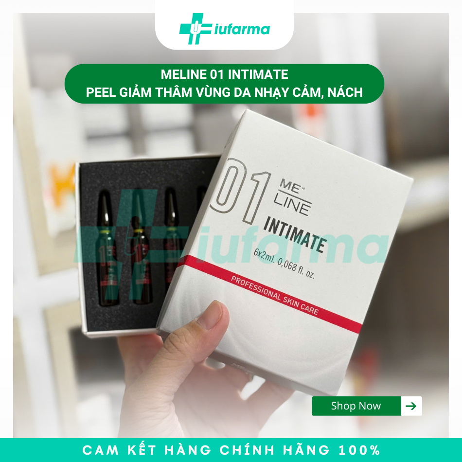 MELINE 01 INTIMATE Peel Giảm Thâm Vùng Da Nhạy Cảm, Nách, Mông ...