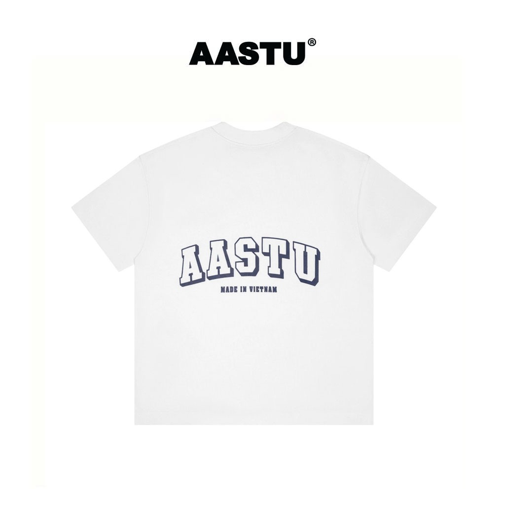 Aa stu - Áo thun aastu Flag Logo Form Boxy Local Brand Unisex Vải Cotton 100% / White | Shopee ...