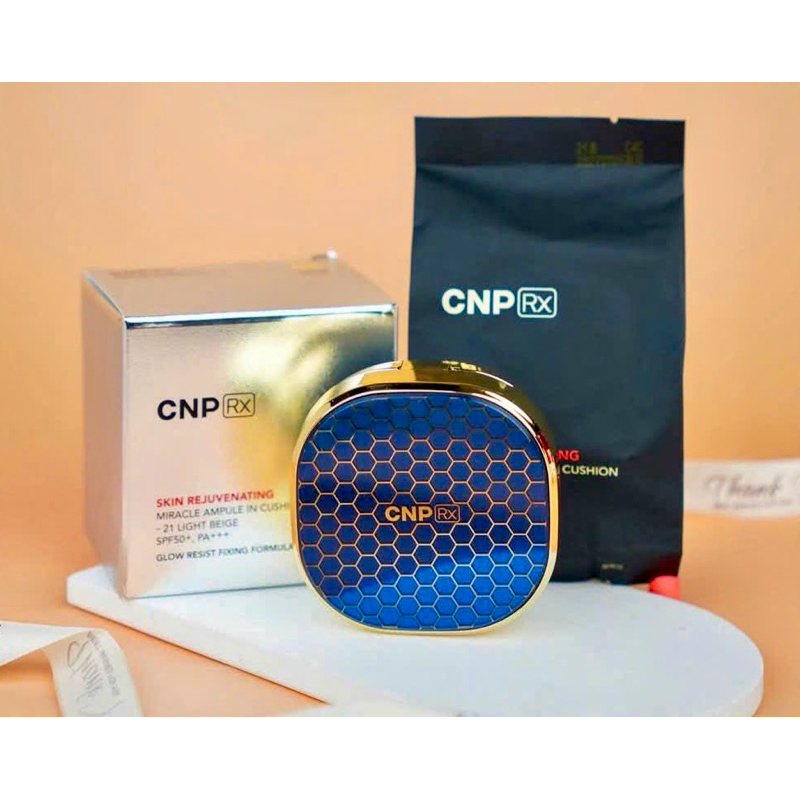 (Nội địa Hàn date 3/2028) - Tone 21- Phấn nước trang điểm keo ong CNP ...