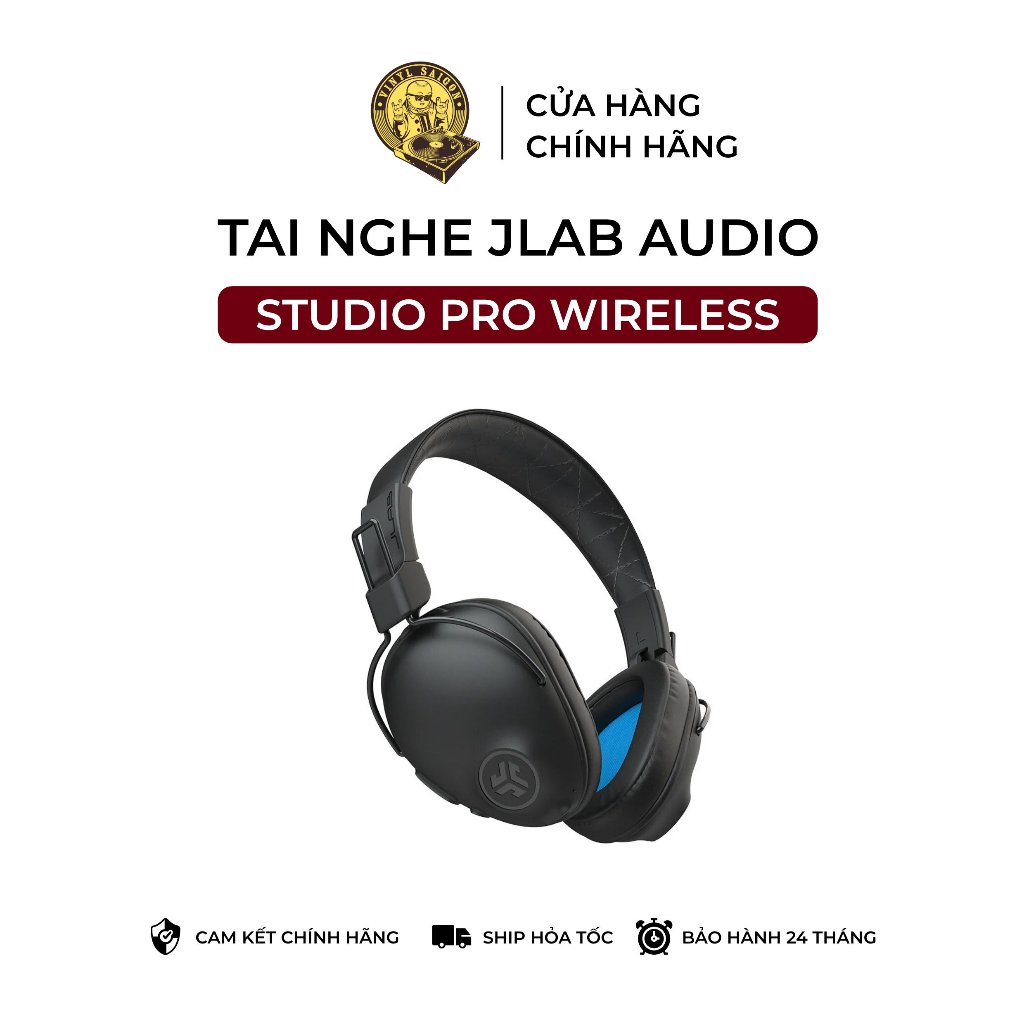 Tai nghe không dây chụp tai Jlab Studio Pro Wireless - Bảo hành 24 ...