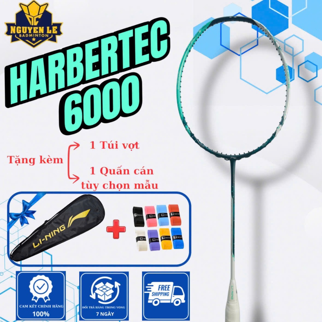 Vợt Cầu Lông Lining Halbertec 6000 Chính Hãng | Shopee Việt Nam
