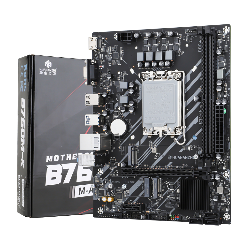 Mainboard HUANANZHI B760M-K Motherboard DDR4 Main B760 D4 SOCKET LGA ...