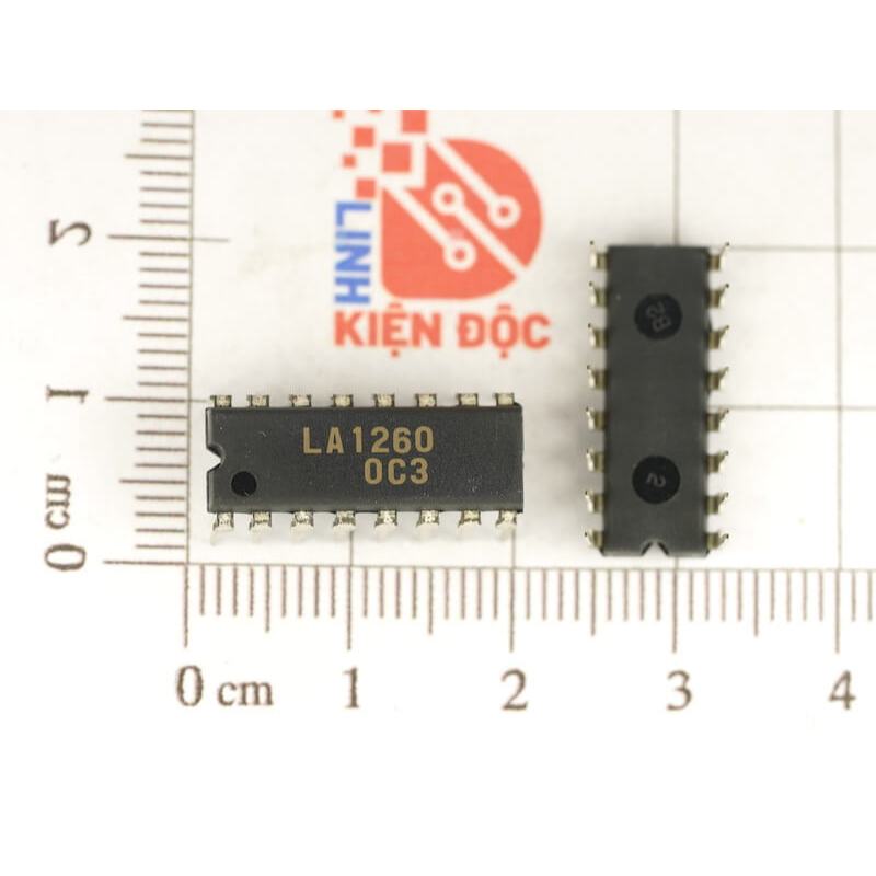 [ Combo 4 chiếc ] IC Audio FM/AM LA1260 1260 DIP-16 chính hãng Sanyo ...