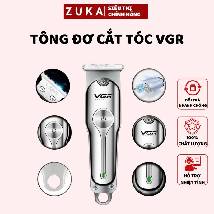 Tông Đơ , Máy Cắt Tóc Chuyên Nghiệp VGR 071 Mới ,Máy Cắt Tóc Dành Cho Người Lớn Và Trẻ Em Cao ...