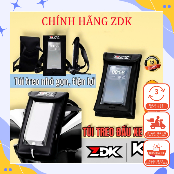 Túi Treo Đầu Xe Máy ZDK K1, K5, Mini, Đựng Điện Thoại Chống Cướp Giật, Xem Google Map | Shopee ...