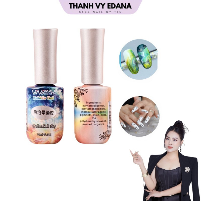 Sơn gel loang nail, top loang vinimay chính hãng [Thanh Vy Nail ...