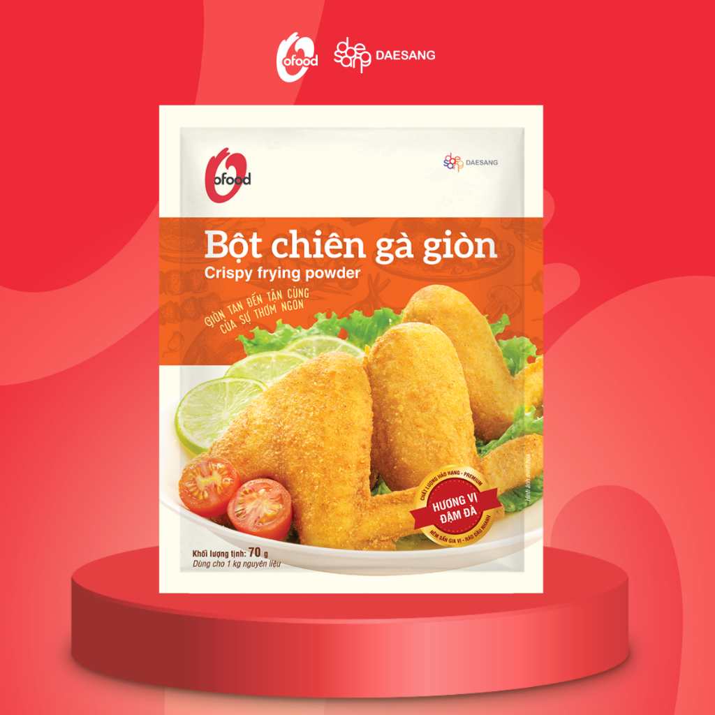 [O'Food] Bột chiên gà giòn gói 35g, 70g | Shopee Việt Nam