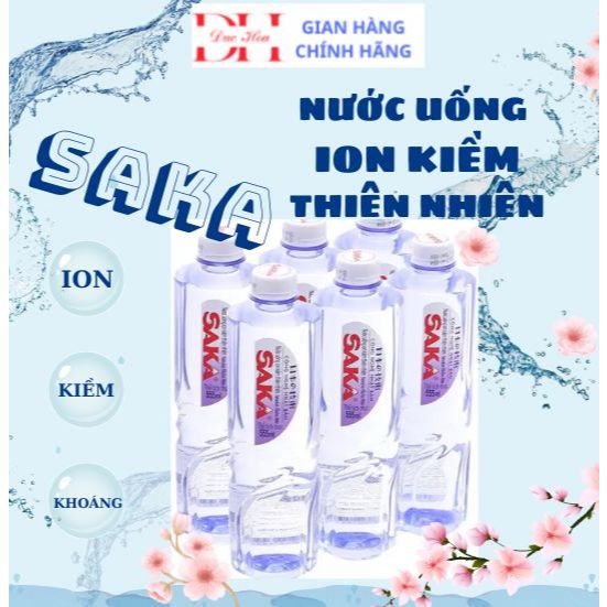 SAKA WATER - NƯỚC UỐNG ION KIỀM THIÊN NHIÊN | Shopee Việt Nam