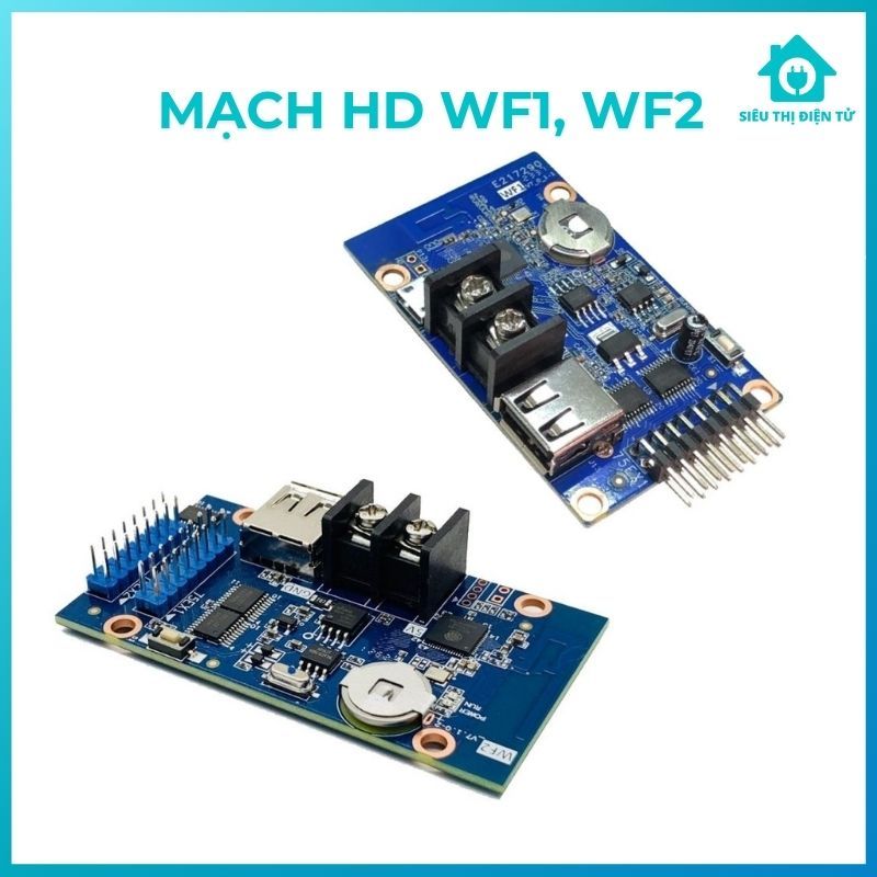 Mạch Điều Khiển Led Ma Trận Module Led Full Cao 1 Tầng 2 Tầng HD WF1, HD WF2 (Hỗ trợ kỹ thuật ...
