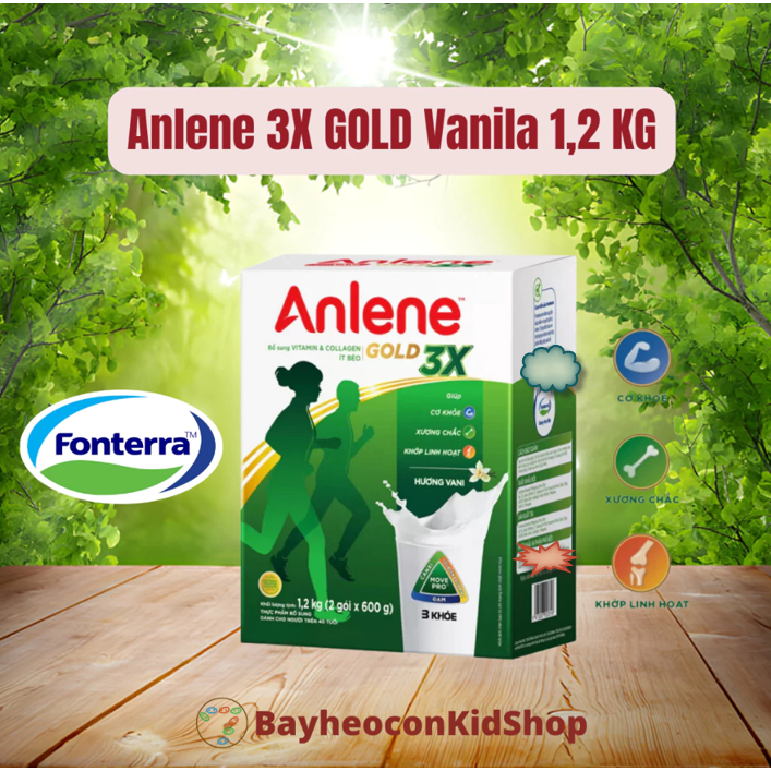[Date Mới] Sữa bột Anlene 3X Gold Movepro Vani 1,2 Kg | Shopee Việt Nam