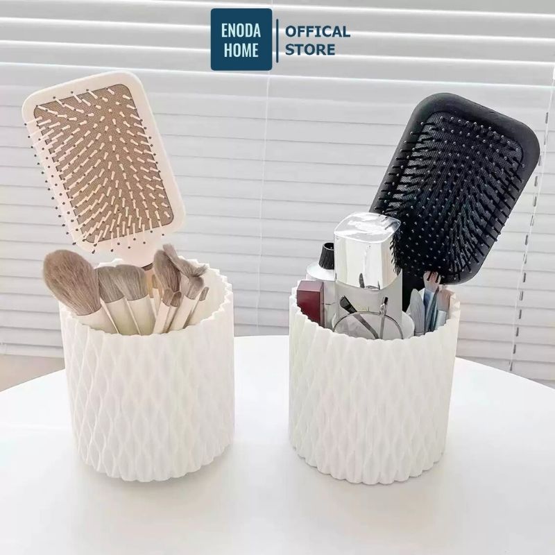 Hộp Đựng Cọ Trang Điểm Thông Minh ENODA HOME, Ống Đựng Mỹ Phẩm, Giá Đựng Mỹ Phẩm Chống Bụi R015 ...