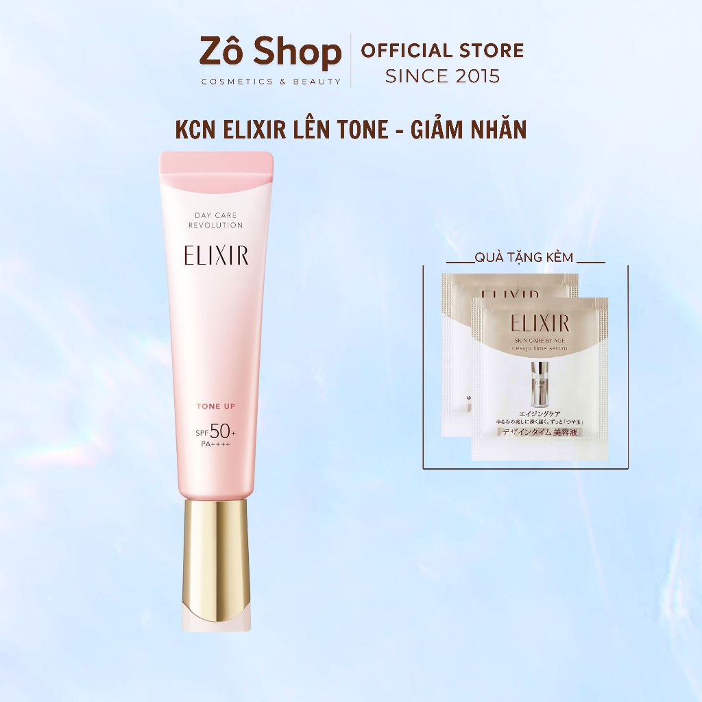 [Nhập khẩu] Kem chống nắng Elixir lên tone Elixir Day Care Revolution ...