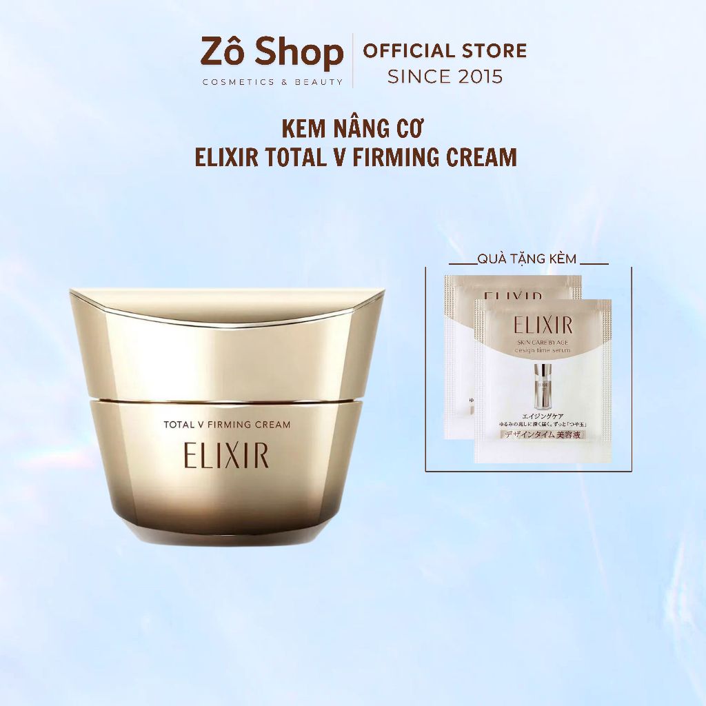 [Nhập khẩu] Kem Dưỡng Elixir Total V Firming Cream Nâng Cơ, Tái Cấu Trúc, Trẻ Hóa Da 50g ...