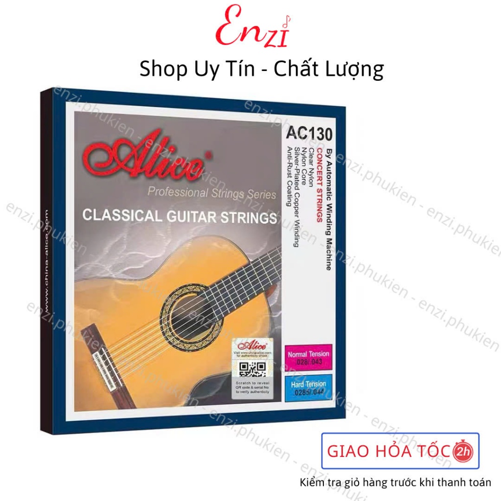 Dây đàn guitar classic Alice AC130 chính hãng dây nilon cho đàn ghita cổ điển Enzi | Shopee Việt Nam