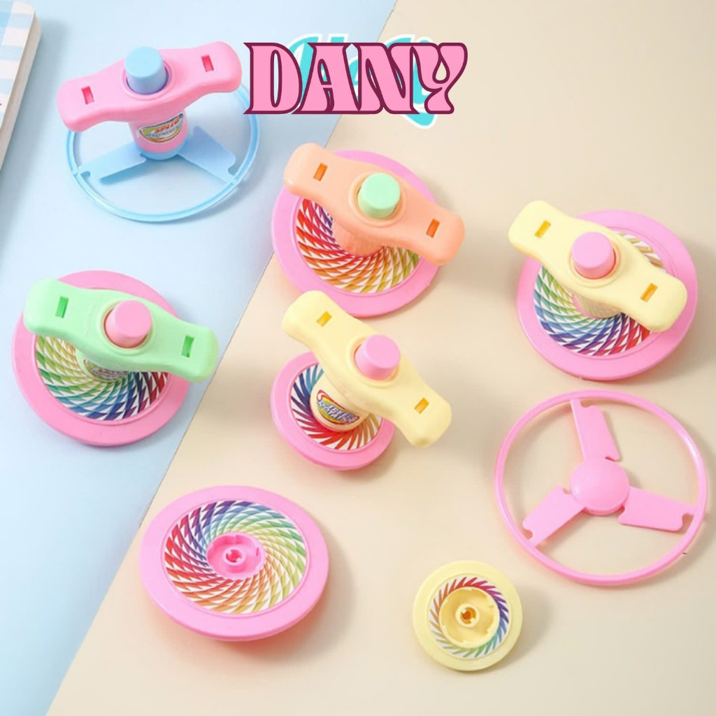 DANY (SET CON QUAY SẮC MÀU) SET ĐỒ CHƠI CON QUAY ĐĨA BAY SẮC MÀU, ĐỒ ...