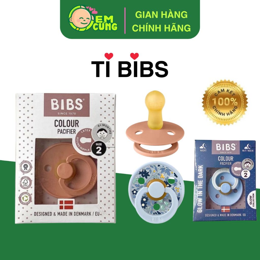 Ti giả Bibs ti ngậm chỉnh nha Đan Mạch | Shopee Việt Nam