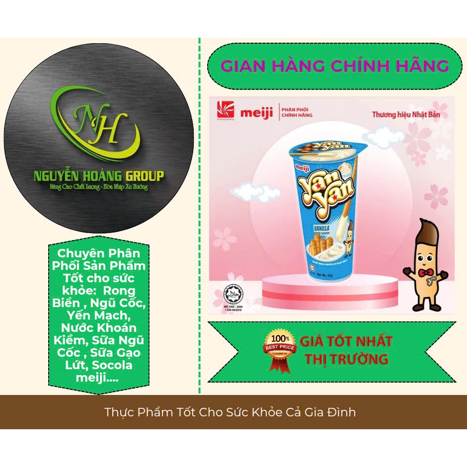 LỐC 10 Ly - Bánh Chấm Yan Yan Vị Vani 50g | Shopee Việt Nam