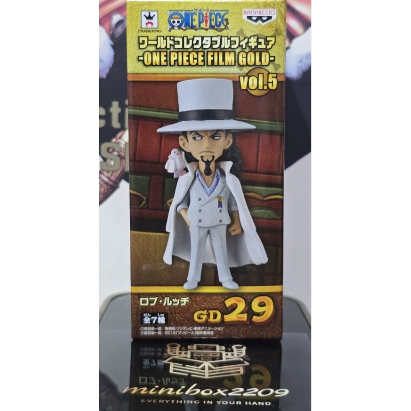 Mô hình WCF chính hãng Bandai Nhật Bản One Piece Film Gold Vol 5 GD29 Đặc Vụ CP0 Lucy | Shopee ...