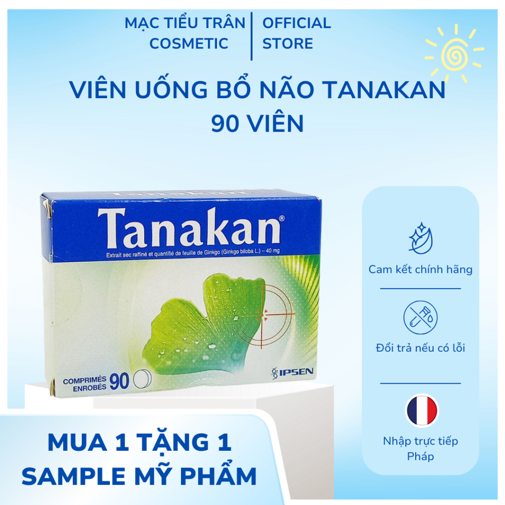 Viên Uống Bổ Não Tanakan 90viên | Shopee Việt Nam