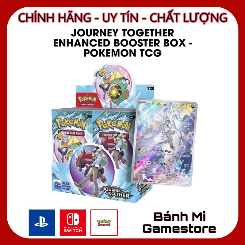 Hộp thẻ bài Pokemon TCG SV9: Scarlet & Violet Journey Together Booster Box 36 Packs | Shopee ...