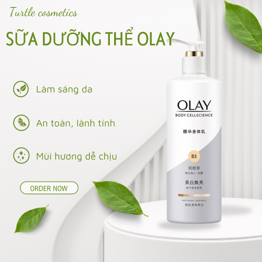 Sữa Dưỡng Thể OLAY Vitamin C Bright Ultra Whitening Dưỡng Trắng Da Toàn Thân 250ml | Shopee Việt Nam