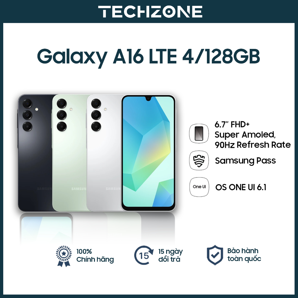 Điện thoại Samsung Galaxy A16 LTE 4/128GB - Hàng chính hãng | Shopee ...