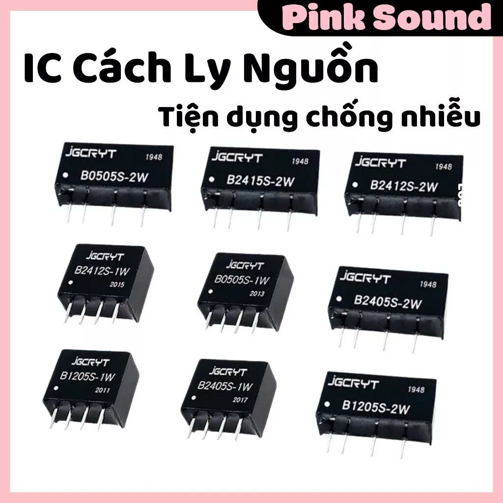 IC Cách Ly Nguồn Cho Bluetooth B0505S, B1212S, B1205S 1W,2W Từ Pink Sound | Shopee Việt Nam