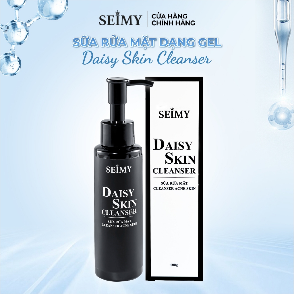 Sữa rửa mặt dạng gel Seimy - Daisy Skin Cleanser 100ml dành cho da dầu ...