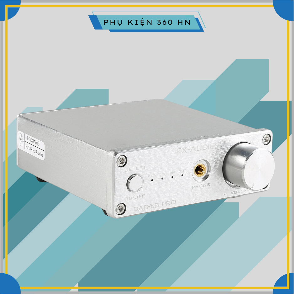 Bộ Giải Mã Âm Thanh DAC FX-Audio X3 Pro - Hàng Chính Hãng | Shopee Việt Nam