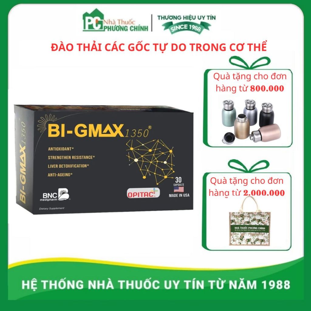 Bi Gmax 1350 – Tăng Cường Chức Năng Gan, Chống Lão Hoá Chống Oxy Hóa ...