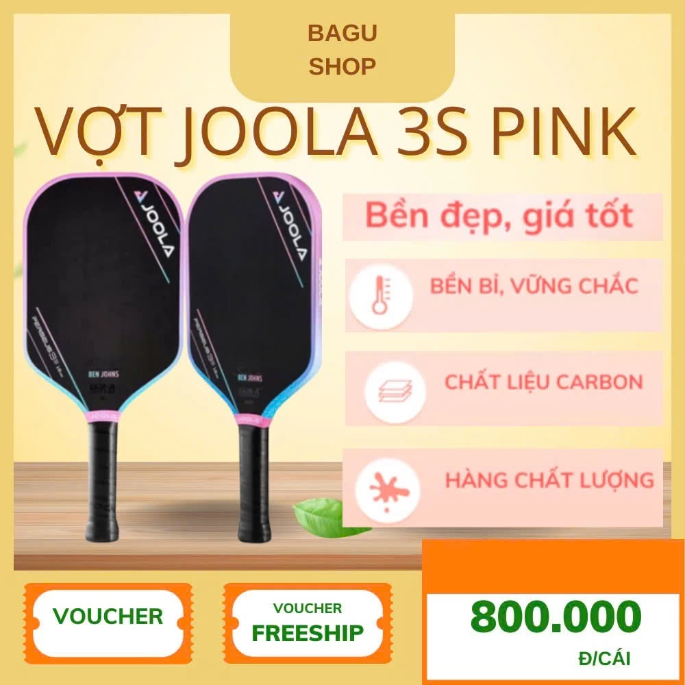 VỢT PICKLEBALL JOOLA 3S HOLIDAY PHIÊN BẢN GIỚI HẠN QUÉT NFC | Shopee ...