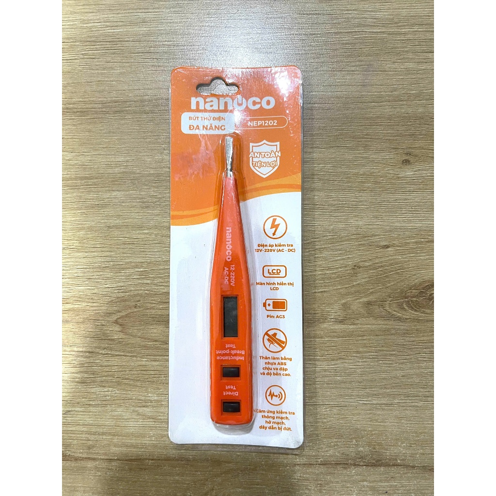BÚT THỬ ĐIỆN NANOCO | Shopee Việt Nam