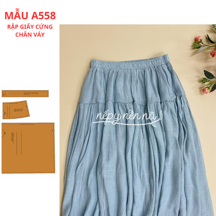 RẬP GIẤY CỨNG CHÂN VÁY-A558 | Shopee Việt Nam